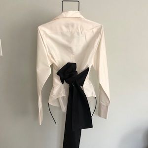 Sylvia Heisel | Tops | Vintage Sylvia Heisel Ivory Silk Shirt | Poshmark